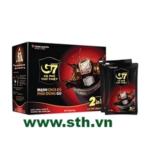 Cà phê G7 2in1 đen đá 240g (15 gói x 16g)