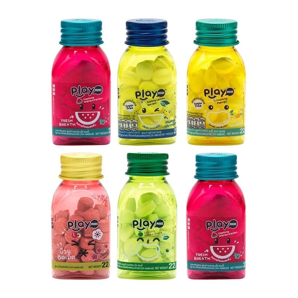 Kẹo thơm miệng Play Candy vị chanh