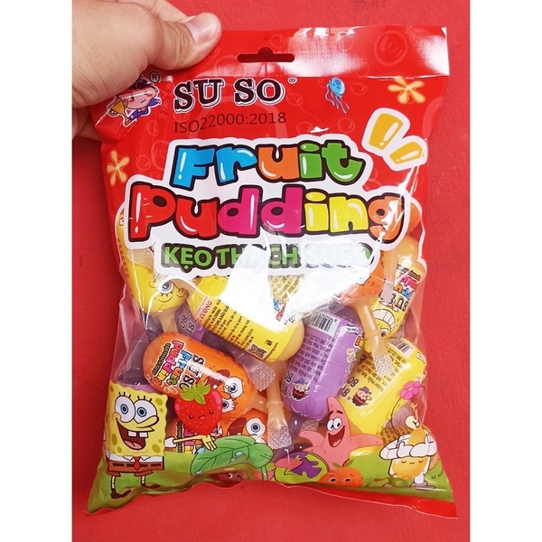 Thạch Suso chai Pudding 780gr Phú Cường