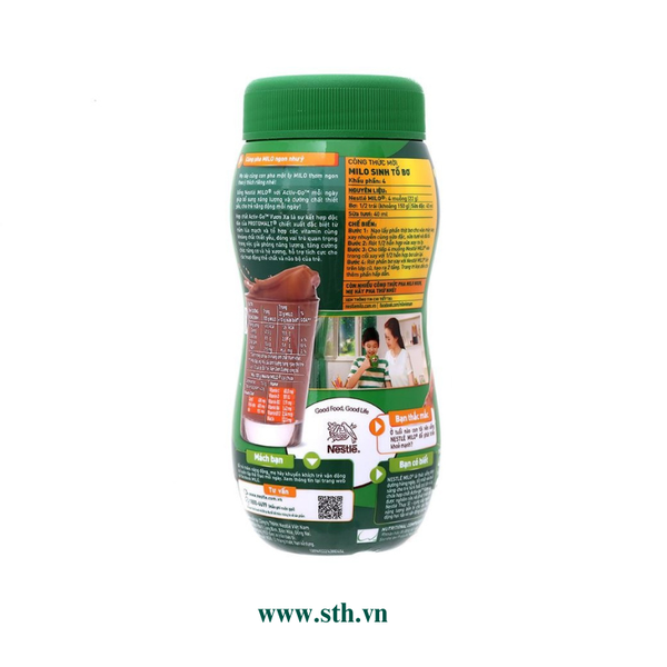 Milo nguyên chất hũ 12x400g