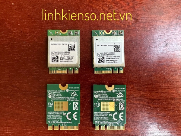 Card Wifi Realtek RTL8822CE-CG Bluetooth 5.0 AW-CB375NF 2.4G/5GHz Dùng ...