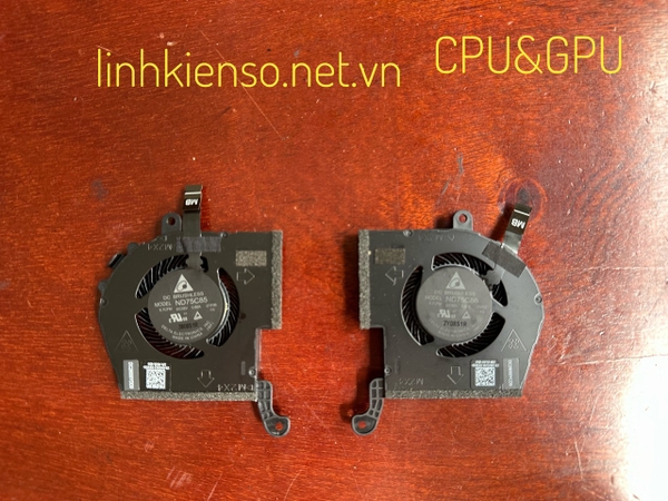 Fan Dell Alienware X14 R1 X14R1 CPU 0HD5CJ 0XVCHN GPU New Zin