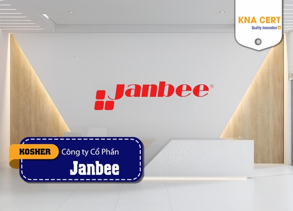 Chứng nhận Kosher cho Công ty CP Janbee
