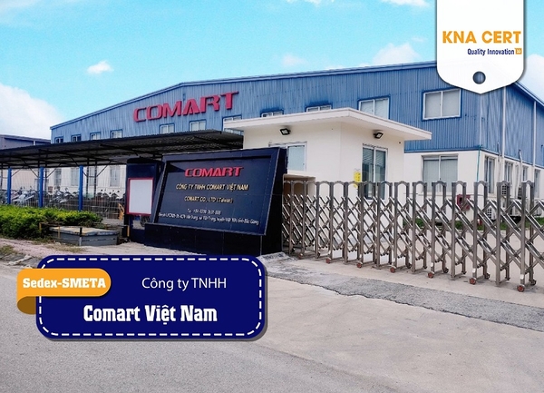 KNA đánh giá Sedex-SMETA 2 Pillar (Pre-audit) cho Công ty TNHH Comart