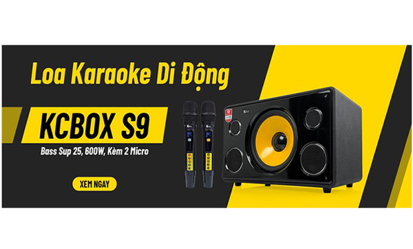 KCBOX VIỆT NAM - Dẫn đầu xu thế loa karaoke di động