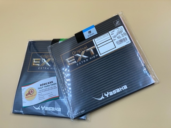 Yasaka Extra Original -dòng mặt vợt siêu xoáy và tốc độ. | Bóng bàn 3T