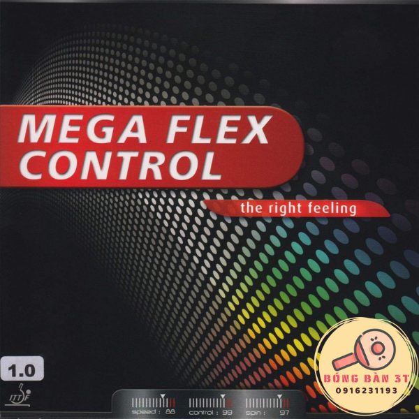 Gewo Mega Flex Control mặt vợt mang đến khả năng cảm giác bóng siêu ...