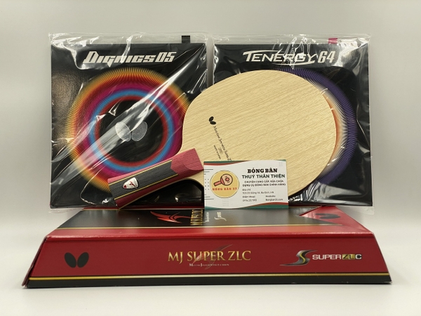 Mizutani Jun Super ZLC + Dignics 05 + Tenergy 64 -Bộ vợt chính hãng ...