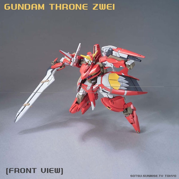 Mô hình lắp ráp HG 1/144 0012 Gundam Throne Zwei GNW-002 Gundam Throne Zwei