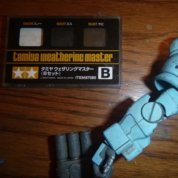 87080 Bộ TAMIYA WEATHERING MASTER B SET (SNOW/SOOT/RUST) - GDC