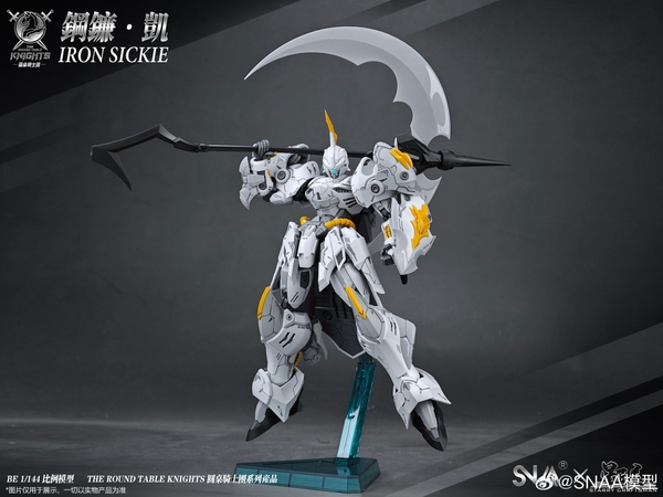 Mô Hình Lắp Ráp SNAA RG BE 1/144 IRON SICKLE (tặng kèm decal nước)