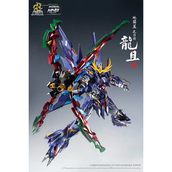 Mô Hình Metal Build Hợp Kim Lắp Sẵn MG MNQ-XH06 Long Qi 1/72 Long Thư ...