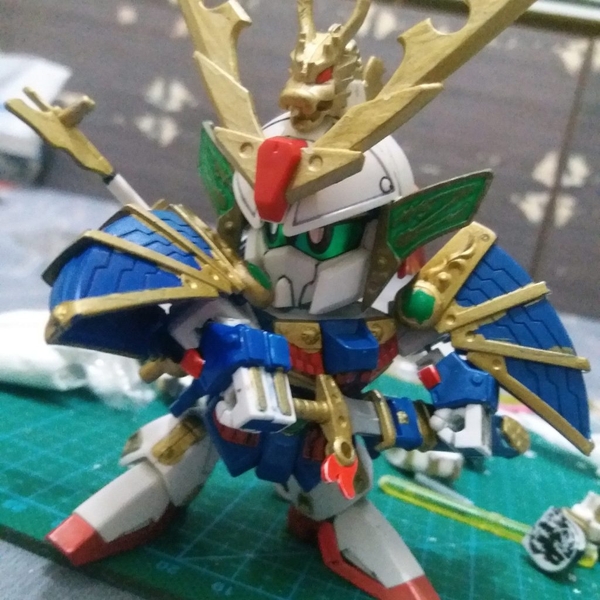 Mô Hình Lắp Ráp SD BB271 SHIPPU KENGO ZETA Bandai 4573102569202