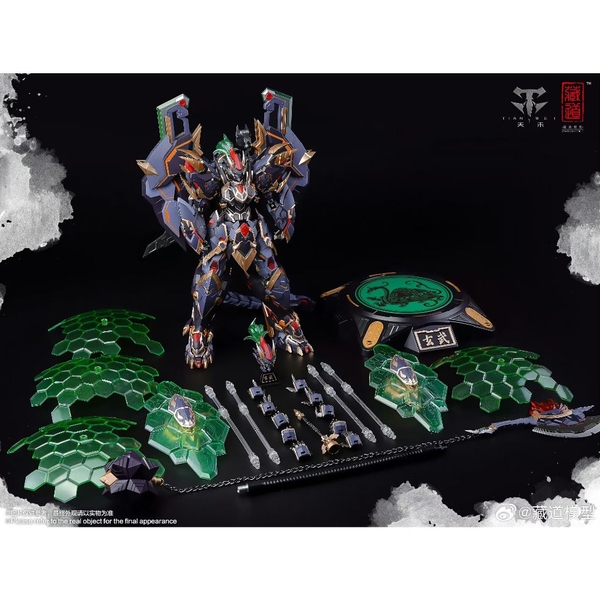 Mô Hình Metal Build 1/72 CD-04 CD04 Black Tortoise Xuanwu Huyền Vũ Cang ...