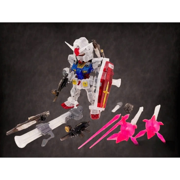 Mô Hình Lắp Ráp SUNTOYS MGSD RX-78-2 GUNDAM CLEAR COLOUR VER