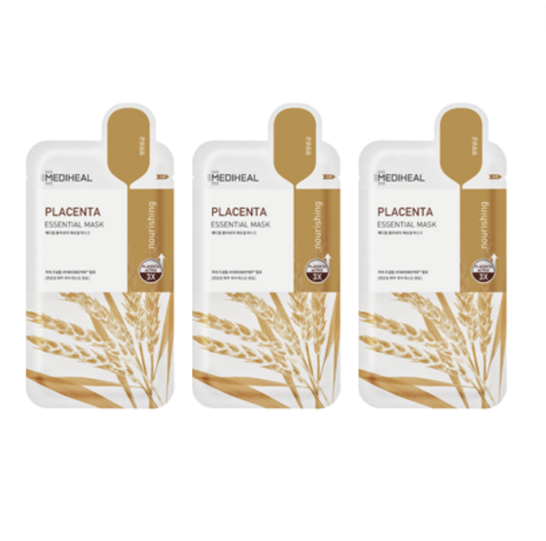 Combo Phục hồi - 3 Mask Mediheal Collagen Essential Mask Placenta