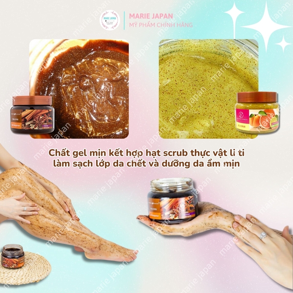 Tẩy TBC Exclusive Cosmetics Body Nga - QUẾ HỒI Hộp 380g