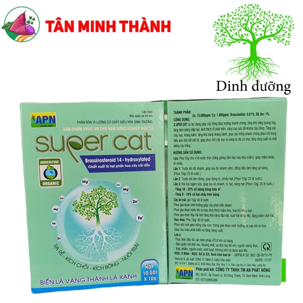 Super Cat - Thuốc kích thích sinh trưởng, ra rễ, vọt đọt