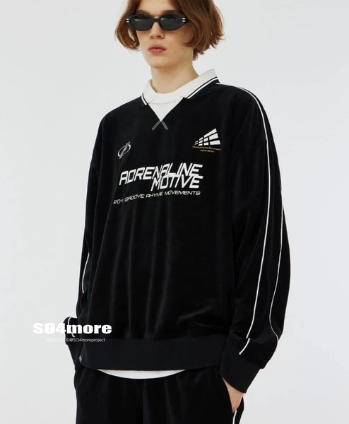 Bộ Quần Áo Nỉ Groove Rhyme Màu Đen - authentichsop.vn | Authenticshop ...