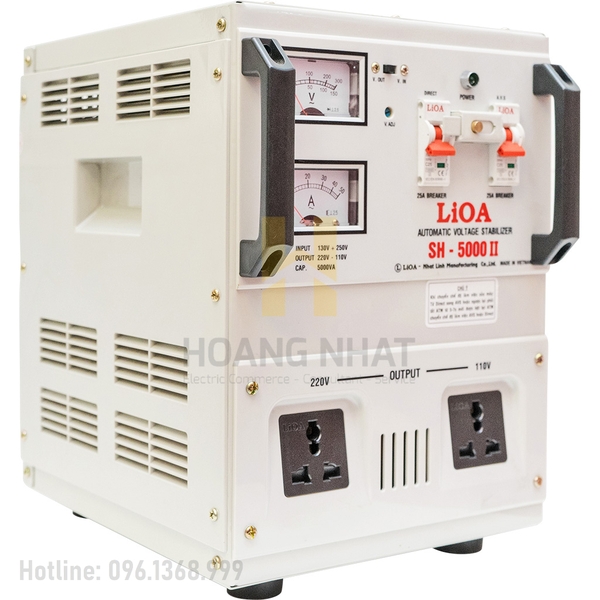Ổn áp 1P SH-5000II 5kVA Lioa