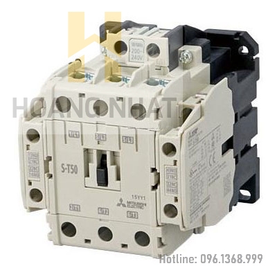 Contactor Mitsubishi S-T50 50A 22kW AC200V 3P