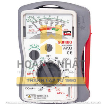 Đồng hồ vạn năng chỉ thị kim Sanwa AP33