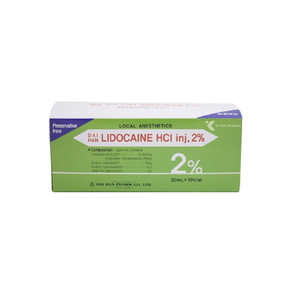 LIDOCAINE HCL INJ. 2%