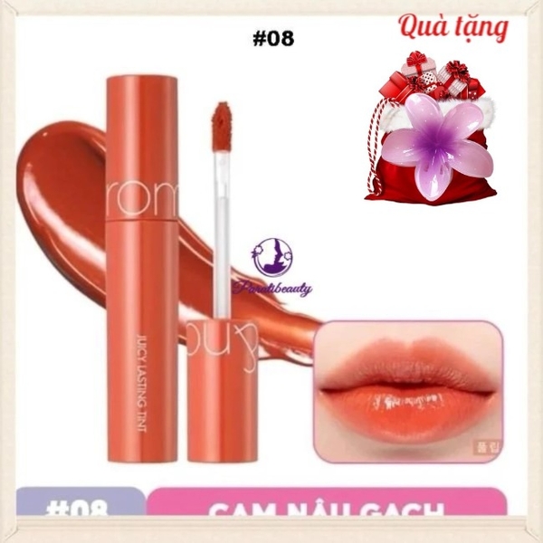 Son Tint Lì, Lâu Trôi Romand Juicy Lasting Tint 5.5g