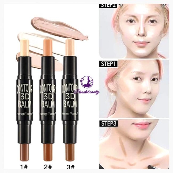 Bút Che Khuyết Điểm Và Tạo Khối 2 Đầu Vặn Tanako Contour 3D Balm 6.2g