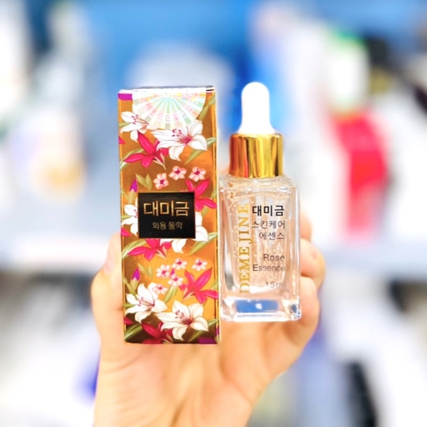 Tinh chất hoa hồng dưỡng sáng, mờ thâm Folio Demejine Hàn Quốc 15ml