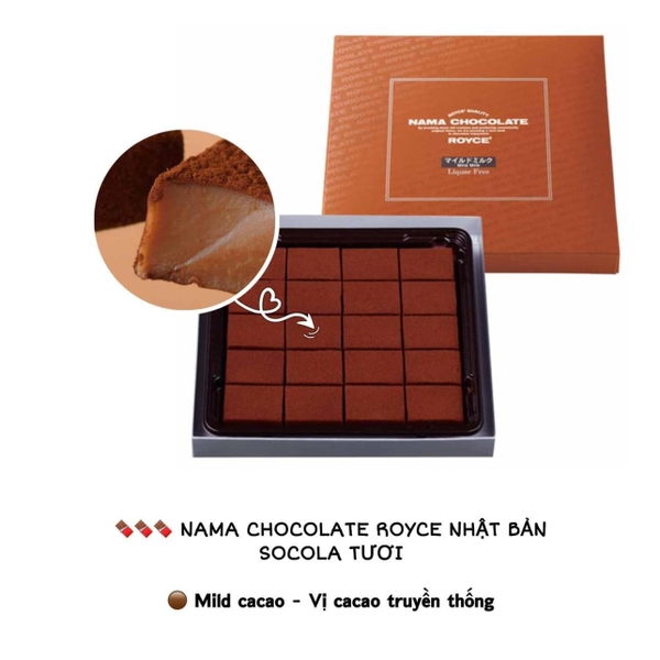 SOCOLA TƯƠI NAMA TRUFFLE