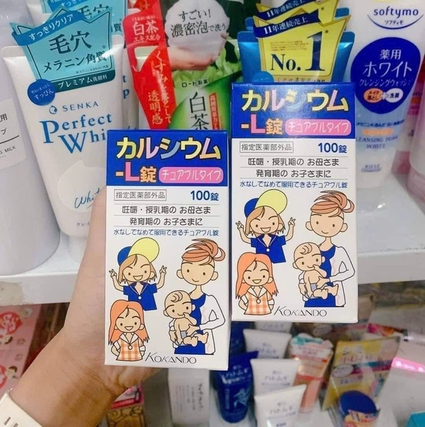 Kokando - Viên Uống Bổ Sung Canxi Cho Bé Trên 7 Tuổi Kokando