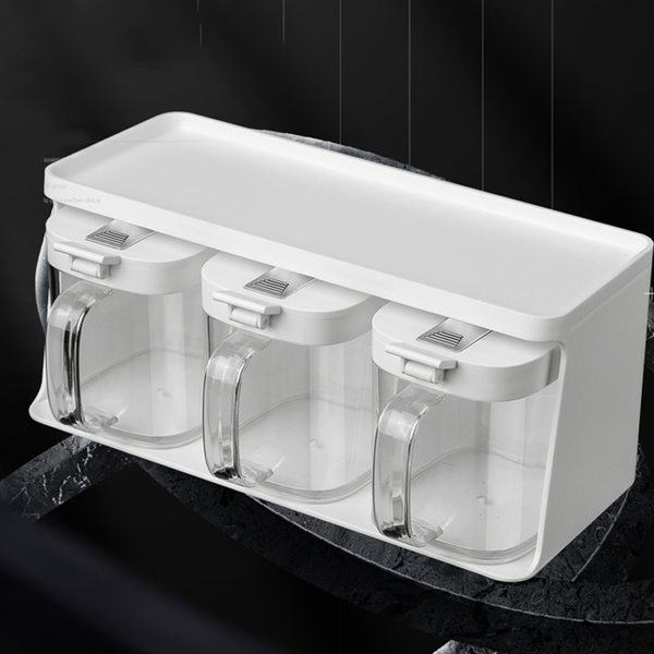 Set 3 lọ đựng gia vị KACHEEG cao cấp