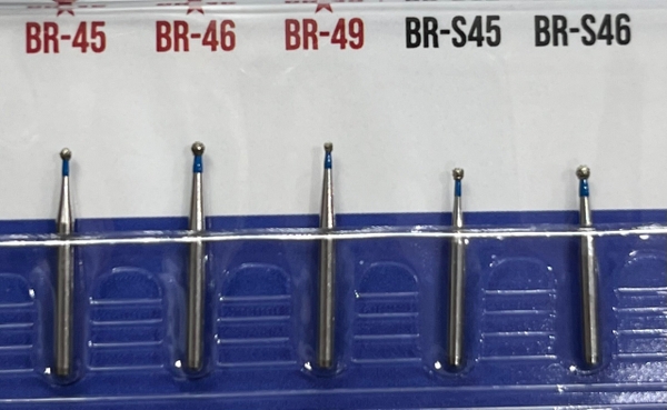 Mũi khoan MANI BR xanh biển ( vỉ 5 cái)