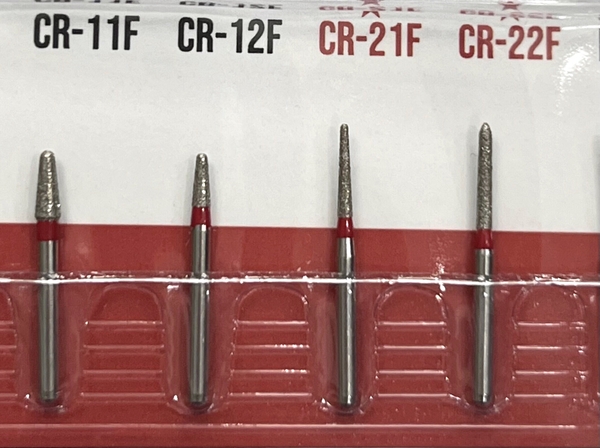 Mũi khoan MANI CR đỏ ( vỉ 5 cái )