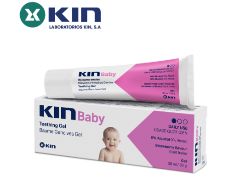 Gel Kin Baby Teething giảm đau sưng lợi và bảo vệ nướu 30ml