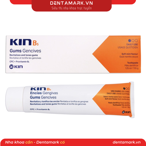 Kem Đánh Răng KIN B5 Sạch Mảng Bám 125ml