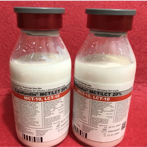 Nhũ tương SMOF Lipid 20% - Chai 100ml