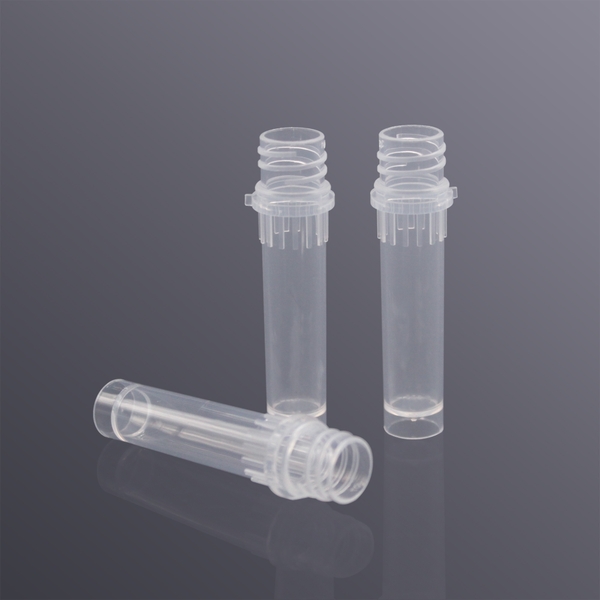 Stand-up cryovials/sample tubes, colorless