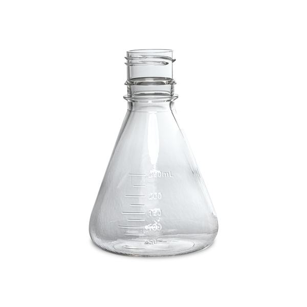 Triangular cell culture flask, breathable cover, PC