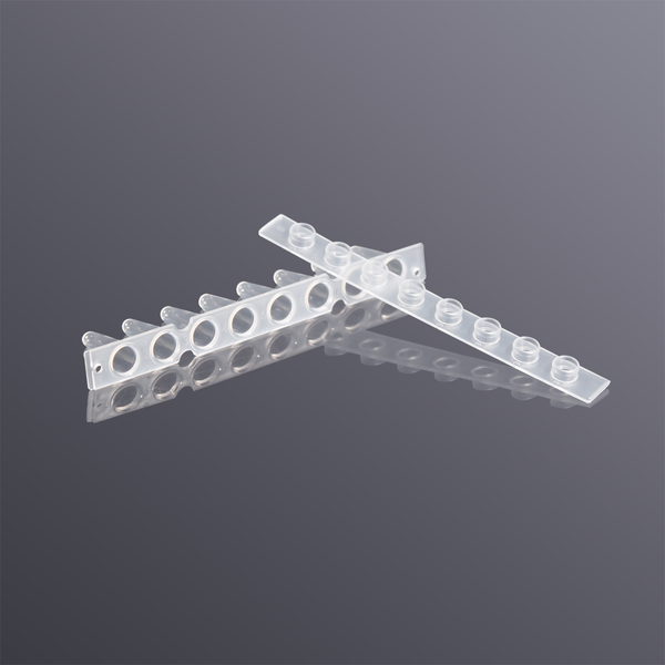 0.1ml flat-cap eight-row tube (including cap), enhanced version