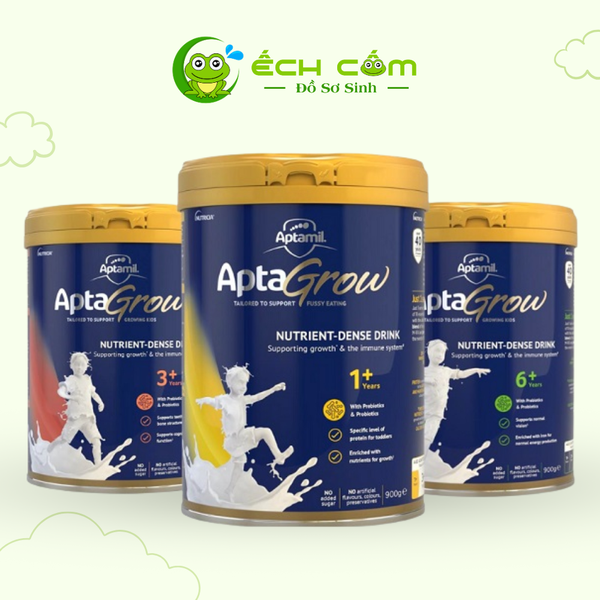 Sữa Aptamil Apta Grow 1+ (900g) úc
