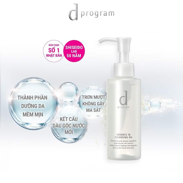 Dầu Tẩy Trang d program Dành Cho Da Nhạy Cảm 120ml