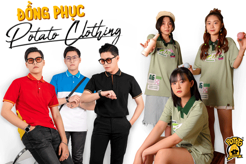 POTATO CLOTHING - CÔNG TY ÁO THUN ĐỒNG PHỤC CHẤT LƯỢNG CAO, UY TÍN