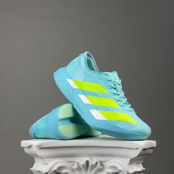 SZ42 adidas Adizero Adios Pro 4 'Flash Aqua Lucid Lemon' JR1251 016321 ...