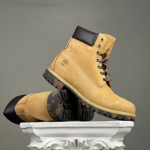 SZ43.5 Timberland 6 Inch Premium Waterproof Boot 'Wheat Camo' 026076 ...