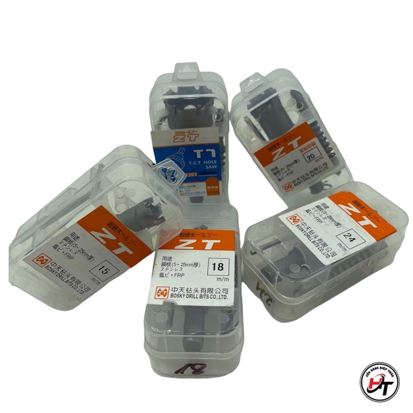 Mũi khoét sắt khoan lỗ tròn inox gỗ sắt cao cấp đầu hợp kim TCT 15mm ...