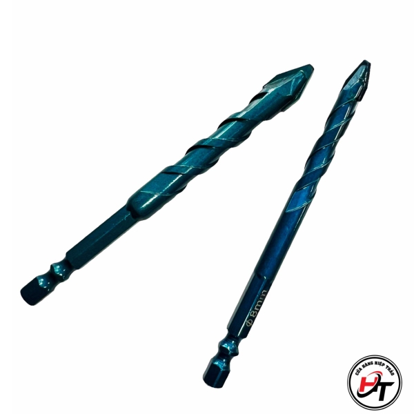 Mũi khoan đa năng lục giác cao cấp lệch tâm chuyên khoan gạch men cứng ...