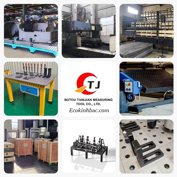 Bàn hàn 2D phủ.Giải pháp chuyên nghiệp cho xưởng cơ khí hiện đại