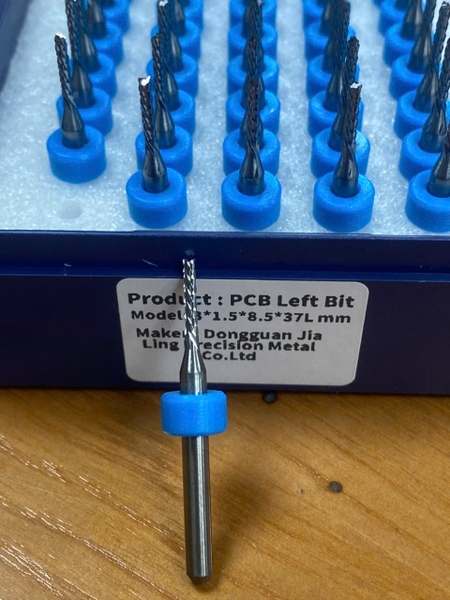 Mũi router bit 1.5, dao phay bản mạch PCB